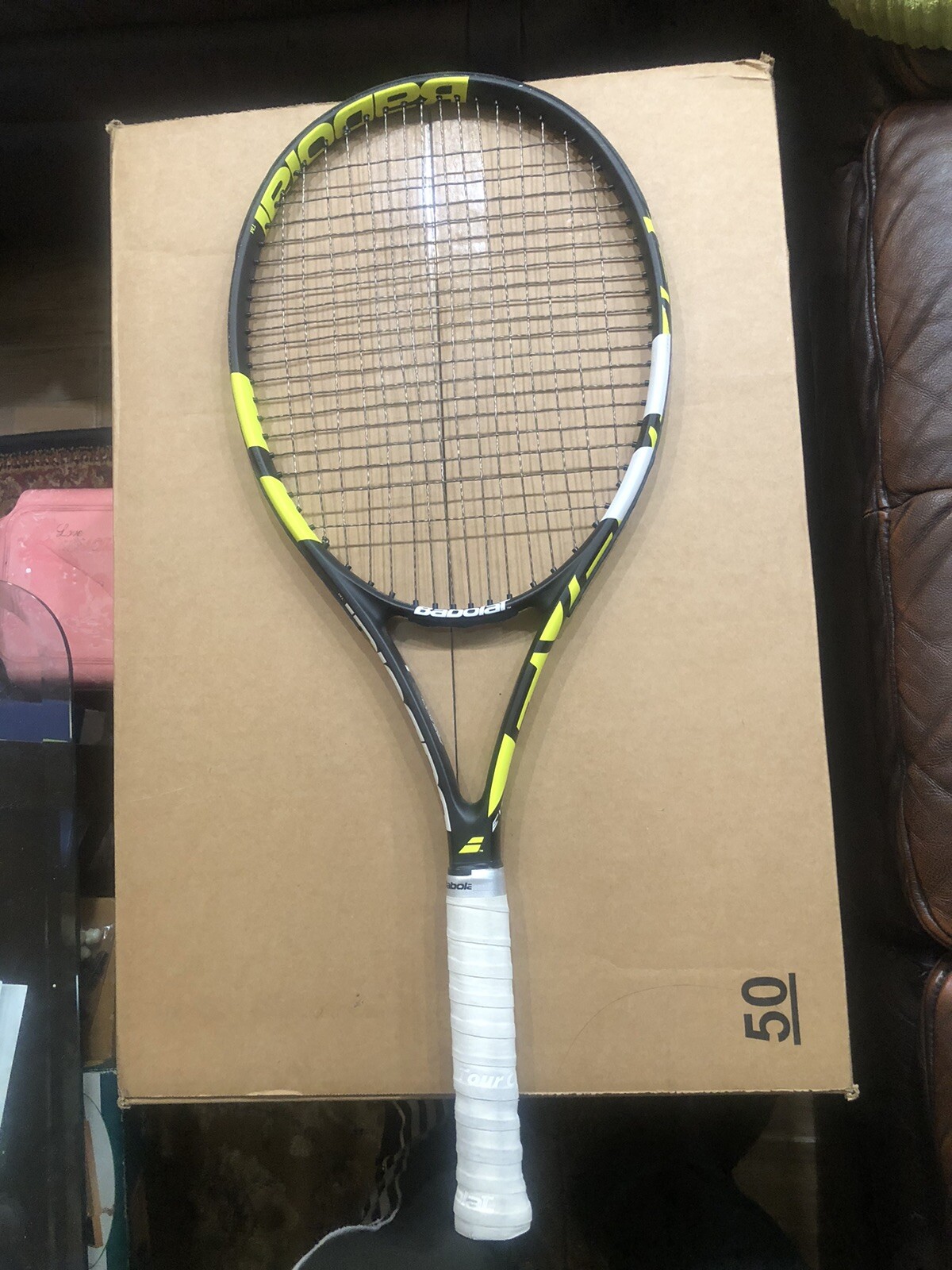 Babolat Evoke 102 Used Tennis Racquet Grip Size 4_1/8 | eBay