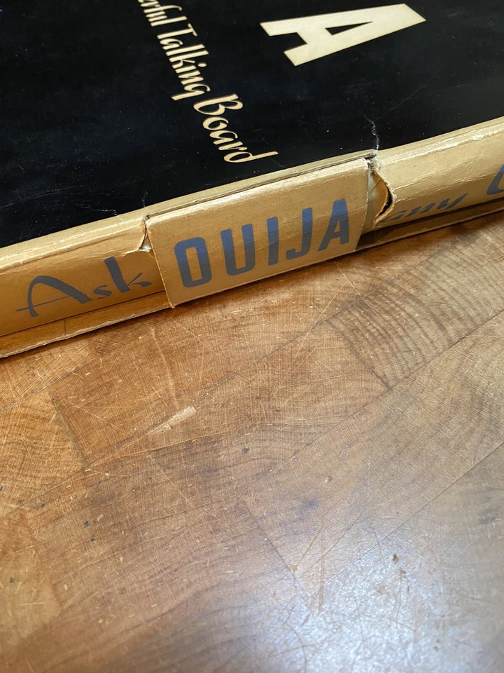Vintage Original William Fuld Ouija Board complete Pre Parker Brothers ...