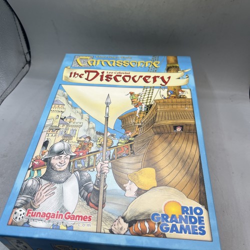 Carcassonne: The Discovery Board Game COMPLETE Rio Grande / Funagain ...