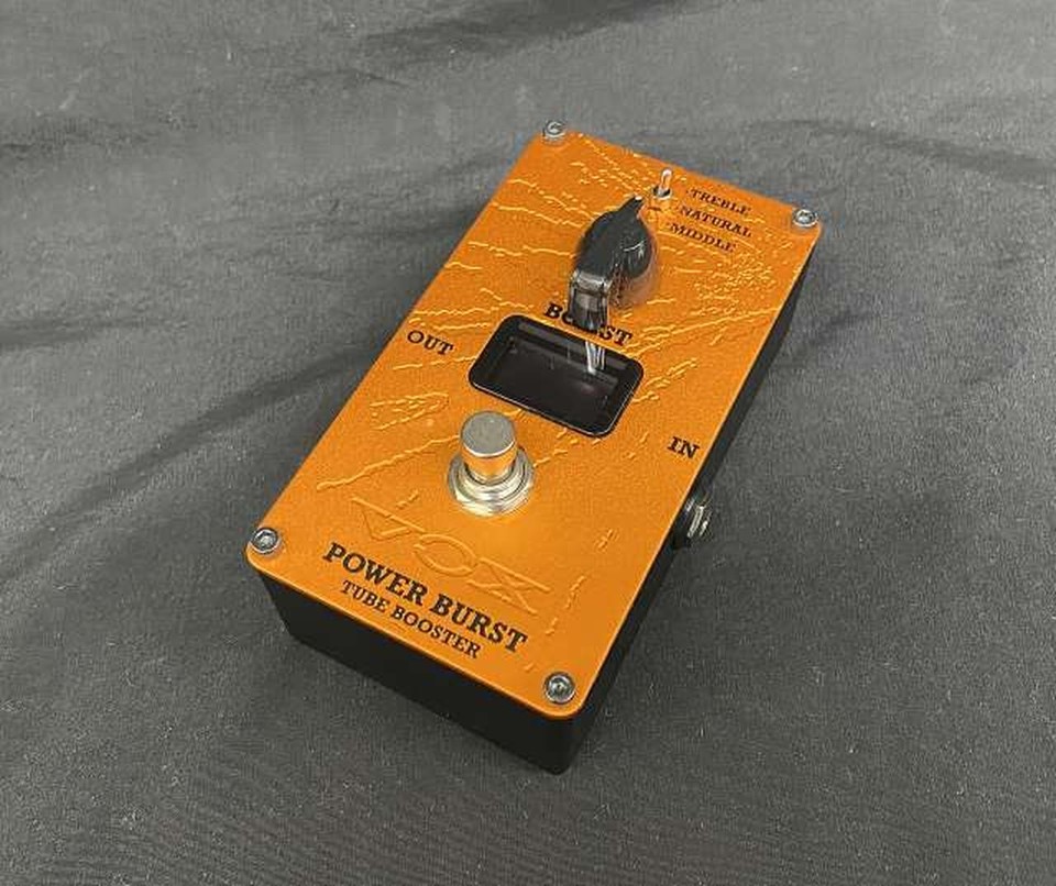 Vox Valvenergy 2nd Series Power Burst Overdrive Guitar Pedal 1-Button 3 ...