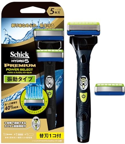 Schick 5-blade Hydro 5 Premium Power Select Holder 1 replacement blade + 1^ | eBay