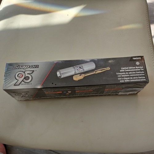 Snap On - Limited Edition Gold - 95th anniversary 3/8”dr Ratchet ...