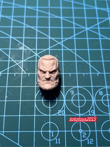 1:6 Old Wolverine Logan Angry Head Sculpt For 12" Male Action Figure ...