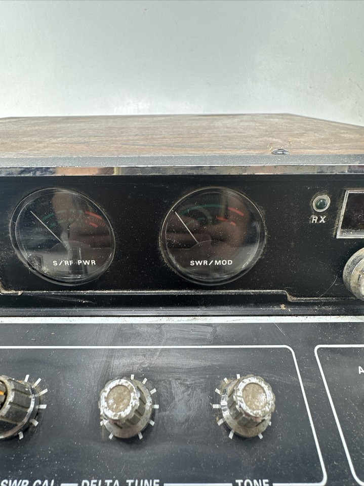 COBRA 89 GTL Vintage CB Base Station Radio, Woodgrain Look, Untested | eBay