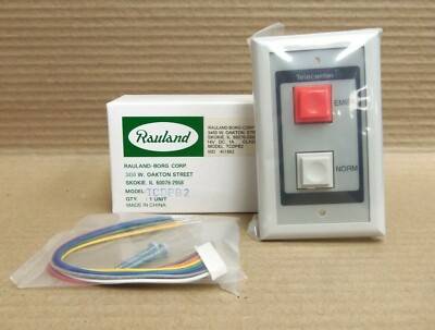 New Rauland TCDPB2 Telecenter Dual Call Switch Fire Alarm | eBay