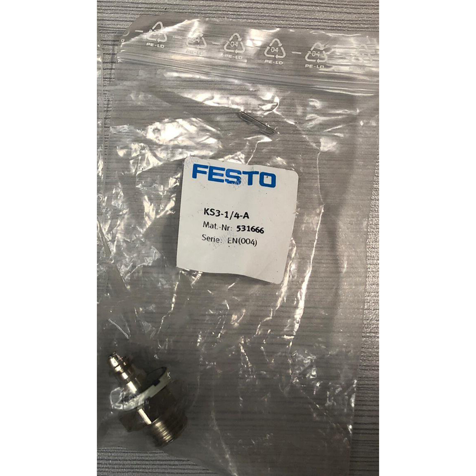 one festo connection socket KD3-1/4-A 531626 Quality assurance for sale ...
