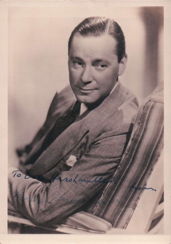 Autographed 5x7 Photo Actor Leading Man Herbert Marshall | eBay