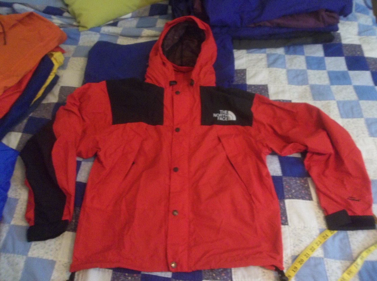 ONE The North Face Gore-tex ActiVent Jacket Coat Red TNF Vintage ...