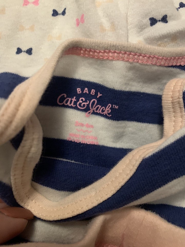 Baby Girls Cat & Jack Clothing Lot, 0-3 & 3-6 Months | eBay