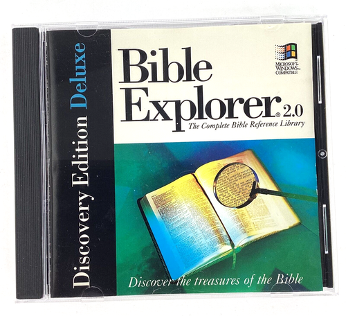 Bible Explorer 2.0 PC CD Translations Maps Thompson Chain Photographs ...