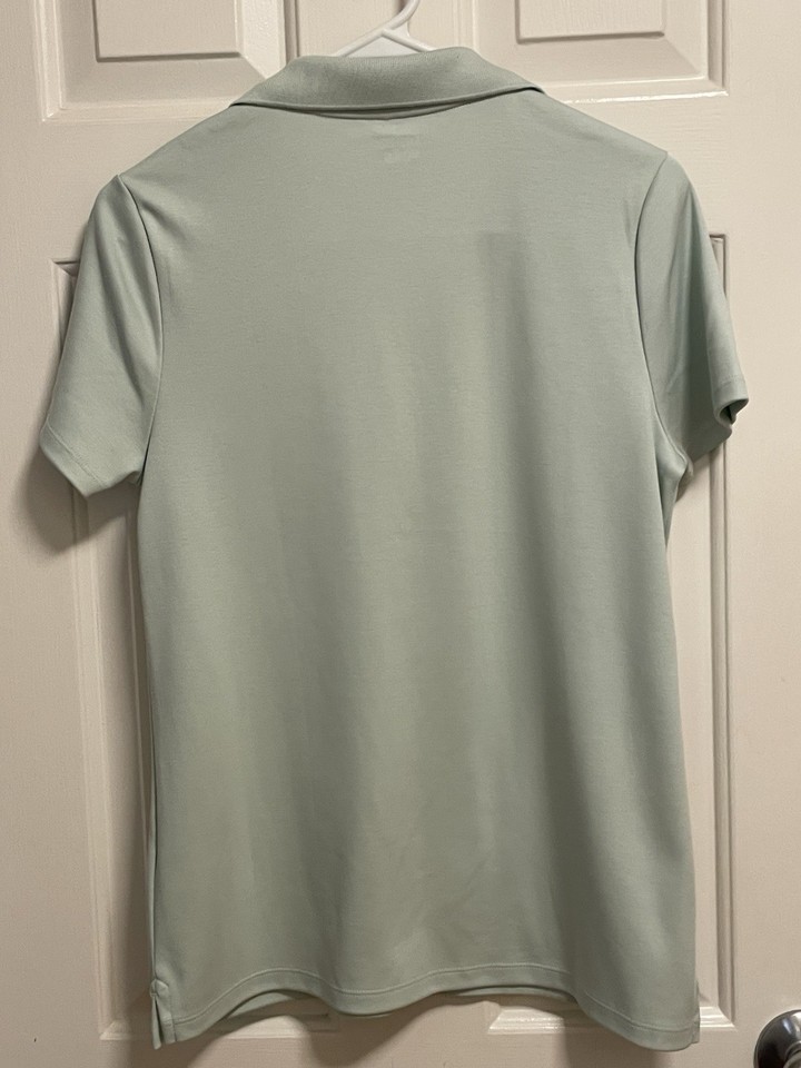 Lands End Womens long sleeve polo shirt and short sleeve shirts Blue ...