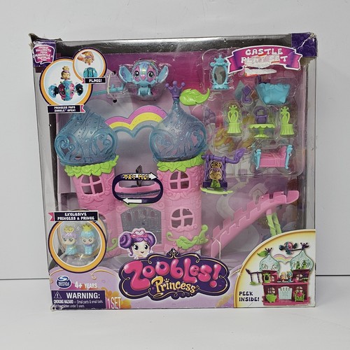 Zoobles Princess Castle Play Set New In Box Spinmaster w/ Princess ...