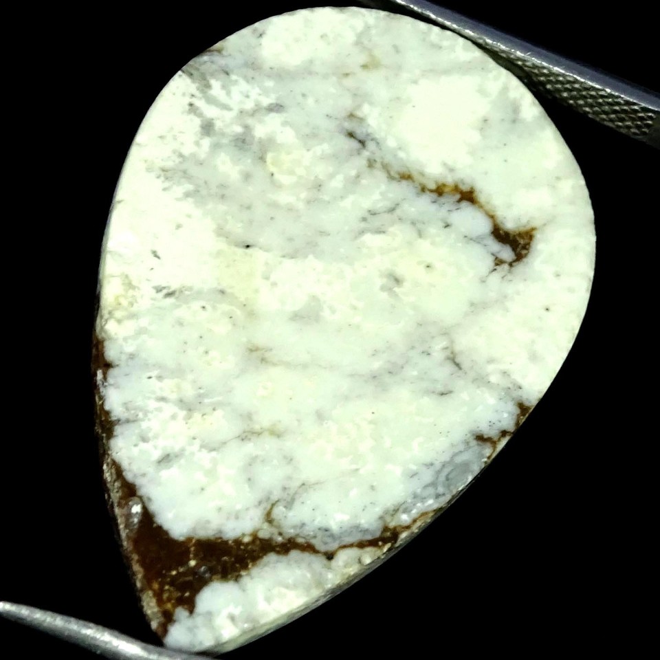 30.20Cts A+ 100% Natural Magnesite Pear Cabochon Gemstone 21X32X5MM ...