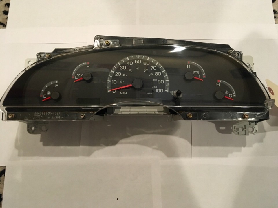 Ford Speedometer cluster plastic lens cover 97-03 Ford F-150 ,DASHBOARD ...