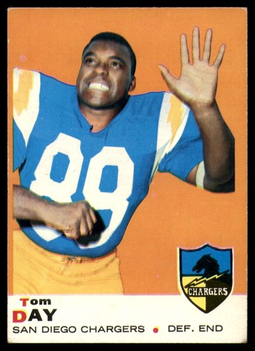 1969 Topps #38 Tom Day Excellent+ Chargers ID:147595 | eBay
