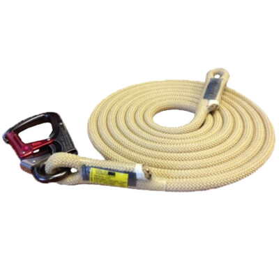 15FT ROPE LOGIC 11MM TRITECH FLIPLINE LANYARD ISC DOUBLE LOCKING SNAP ...