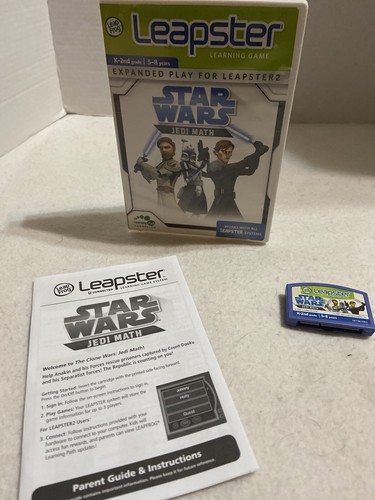 Leapster Star Wars Jedi Math Game 9781400671472 | eBay