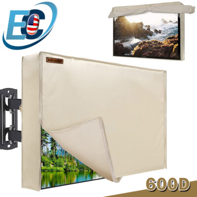 Outdoor TV Cover Fitted Waterproof Weatherproof Television Protector 30 ...