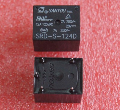 10PCS New 24V SRD-S-124D 24VDC Sanyou Power Relay 5Pins | eBay