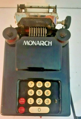 Cash Register, Adding Machines - Crank Adding Machine