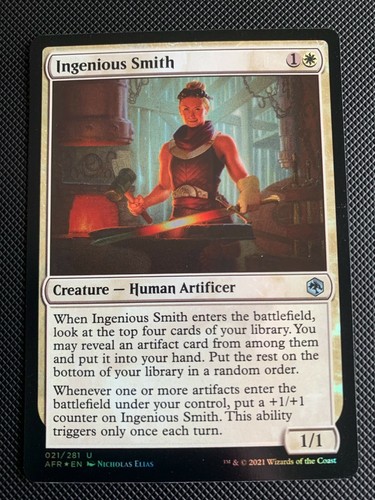 Ingenious Smith foil - Adventures in the Forgotten Realms MTG | eBay ...