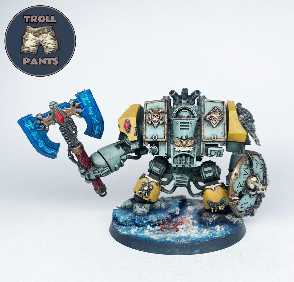Warhammer 40k - Space Wolves Venerable Dreadnought - Wolf Guard | eBay