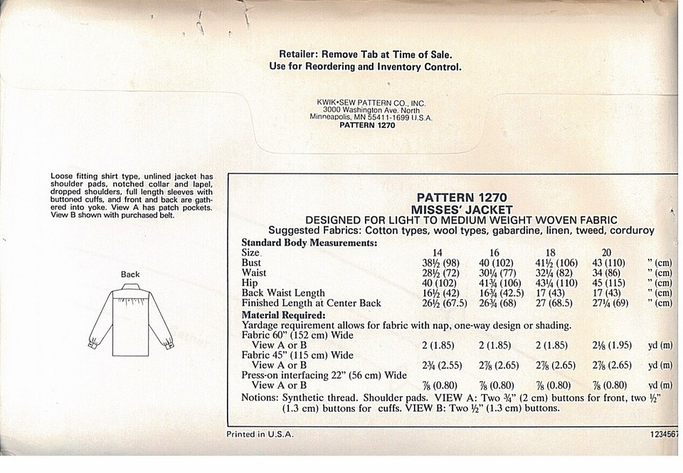 Vintage Kwik Sew Misses Ladies Sewing Pattern You Pick | eBay