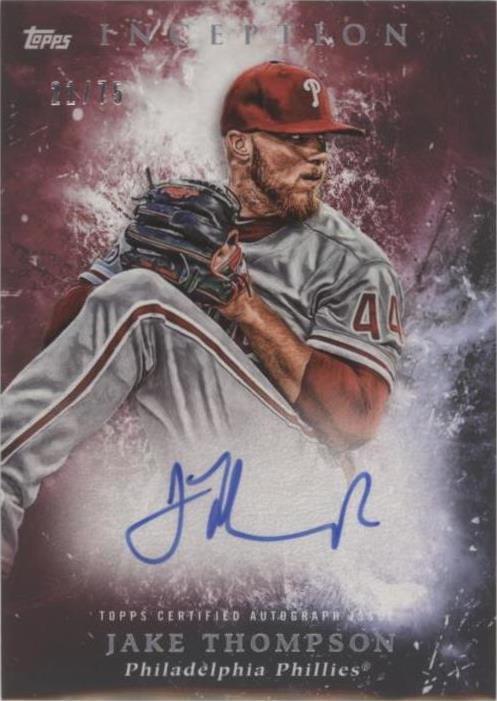 2018 Topps Inception - Rookie and Emerging Stars Autographs Jake ...