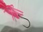 2x HOMEMADE FLUKE FLOUNDER RIGS HOLOGRAPHIC SQUID LURE SEA BASS COD ...