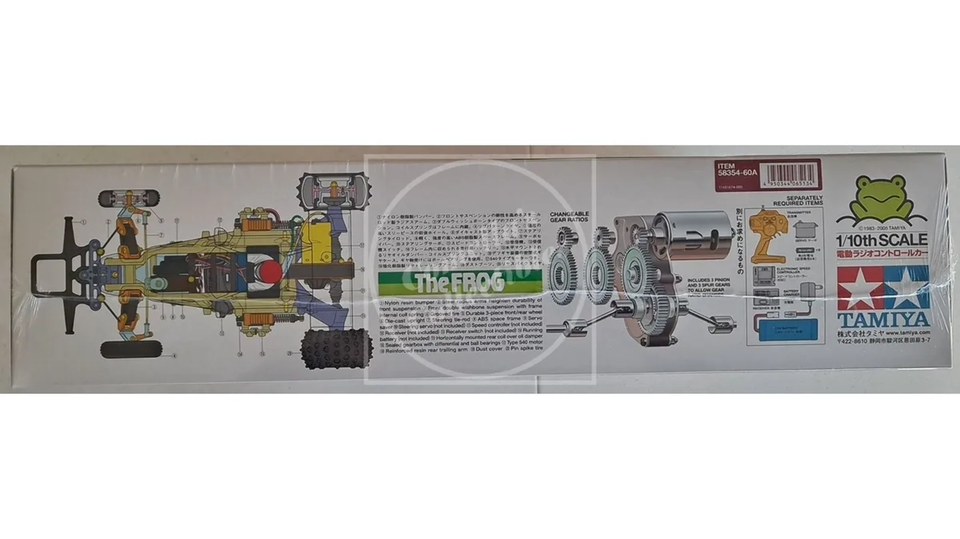 Tamiya RC 1/10 The Frog 2WD Off Road Kit w/ Motor and ESC #58354-60A | eBay