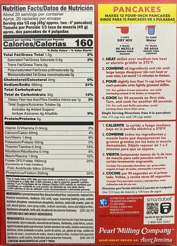 Pearl Milling Company Buttermilk COMPLETE Pancake & Waffle Mix 2 Lbs ...