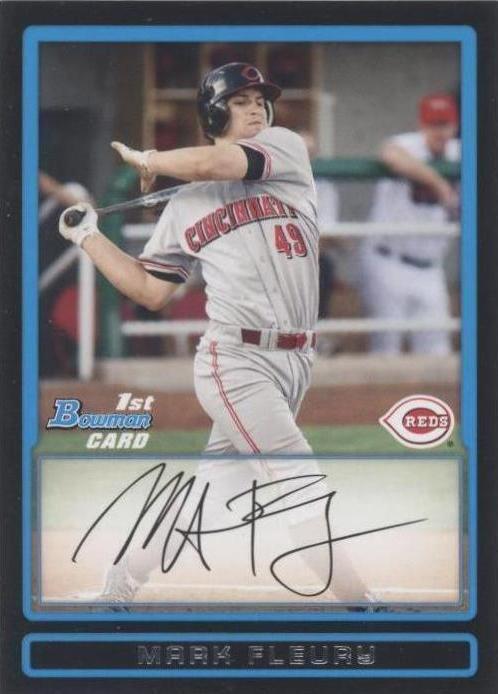 2009 Bowman Draft Picks & Prospects - Prospects Mark Fleury #BDPP73 (RC ...
