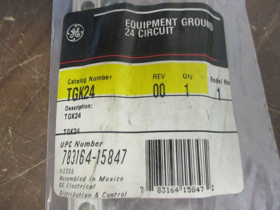 GE Ground Bar Kit TGK24 Rev. 00 24-Circuit New Surplus **Lot of 2** | eBay