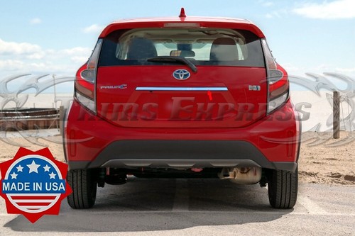 fit:2012-2019 Toyota Prius C Rear Door Trunk Sticker Cover Trim Accent ...