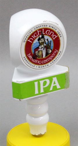 Beer Tap Handle HIGHLAND BREWING Asheville NC 6.75" Tall Wooden ...
