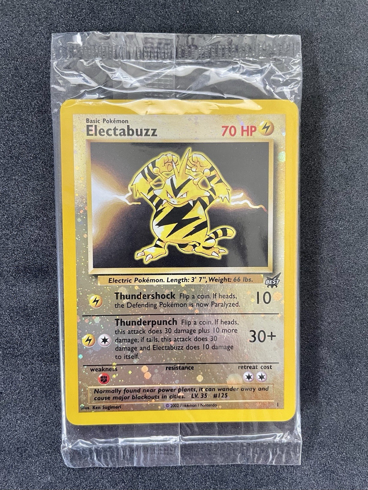 Pokemon Electabuzz Best of Game Promo Sealed Pack Of 8 #1 Reverse Holo NM 2002 | eBay