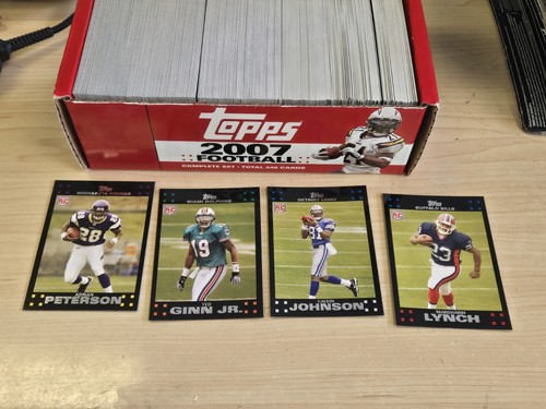 2007 Topps NFL Football Factory Sealed Complete Set!!! 440 Cards Total ...