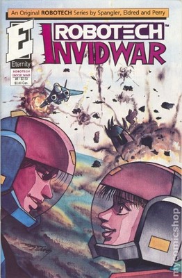 Robotech Invid War #8 VG 1992 Stock Image Low Grade | eBay UK