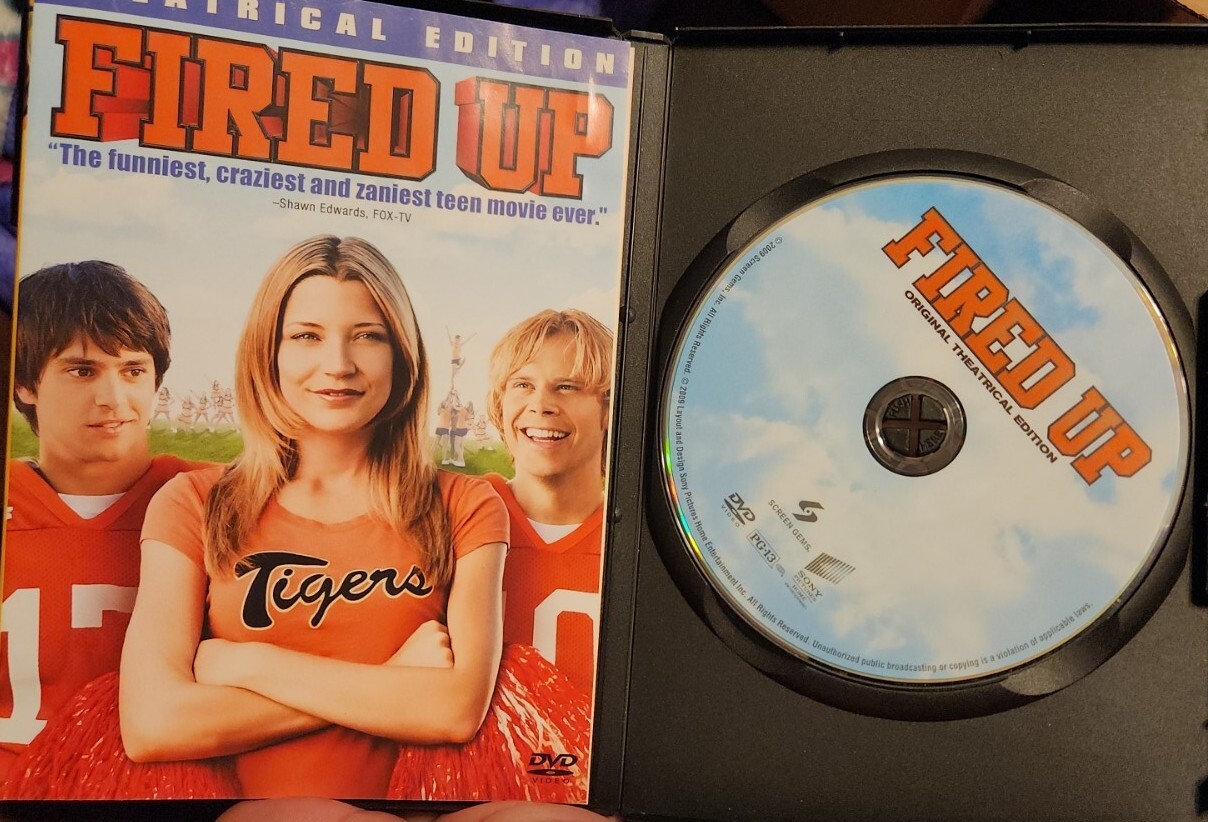 Fired Up (DVD, 2009, Theatrical Edition) **DISC & ARTWORK ONLY** NO ...