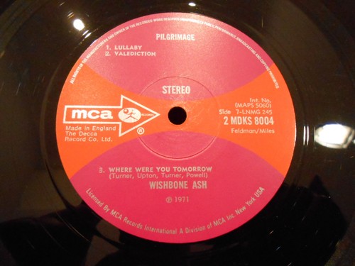 WISHBONE ASH - PILGRIMAGE - 1st PRESS - UK - COMPLETE | eBay UK