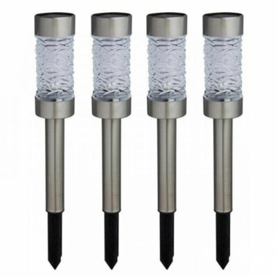 Smart Garden Solar Powered Montana Stake Lights 4 Pack Super Bright ...