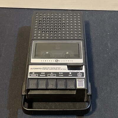 Vintage General Electric GE Cassette Tape Player Recorder Model 3-5013A ...