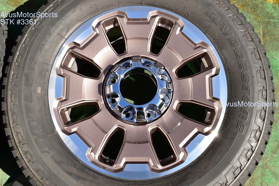 20" Ford F250 Super Duty King Ranch OEM Factory Wheels and tires F350 ...