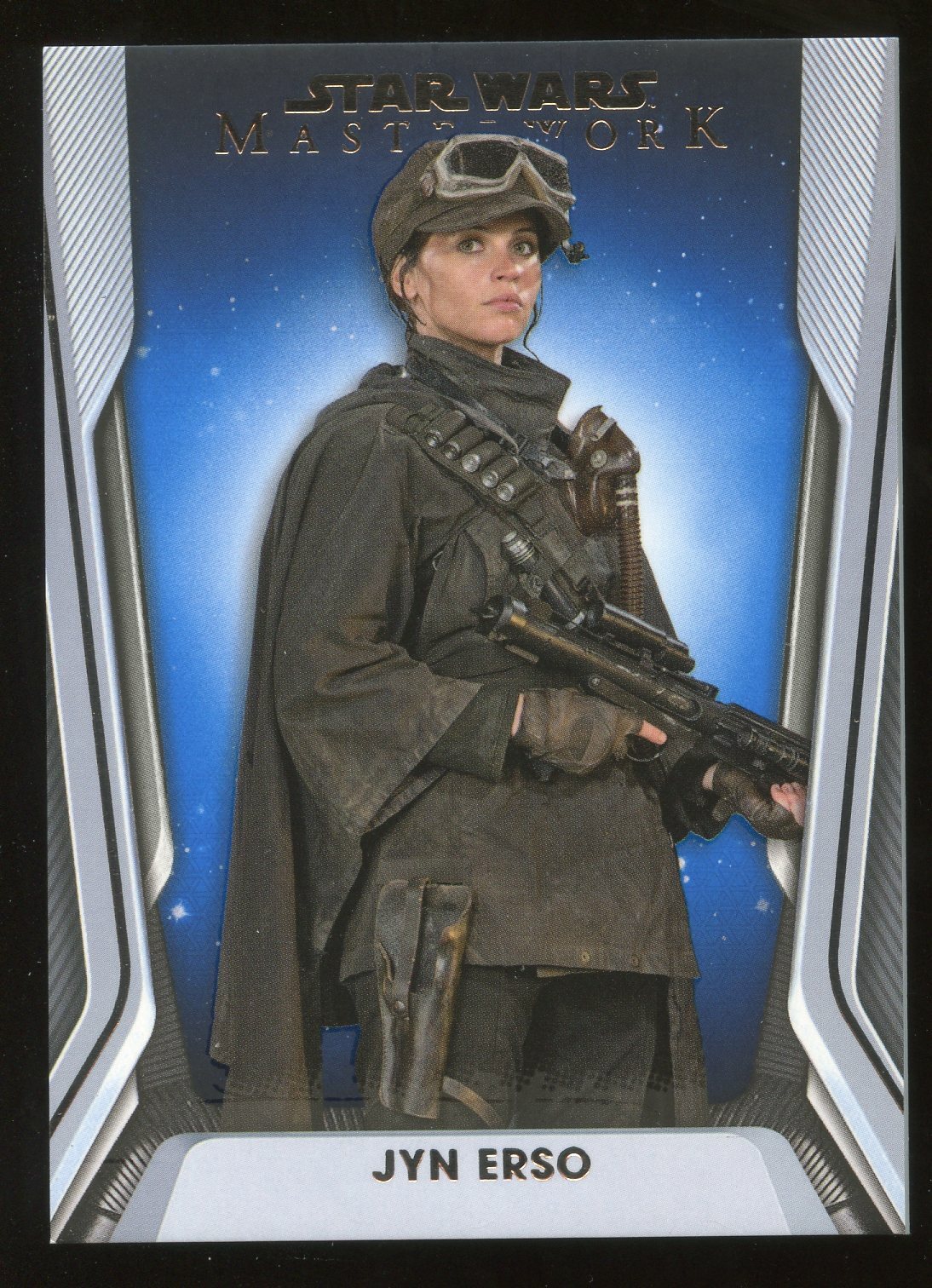 2021 Star Wars Masterwork Blue Base Parallel Card 56 - Jyn Erso | eBay