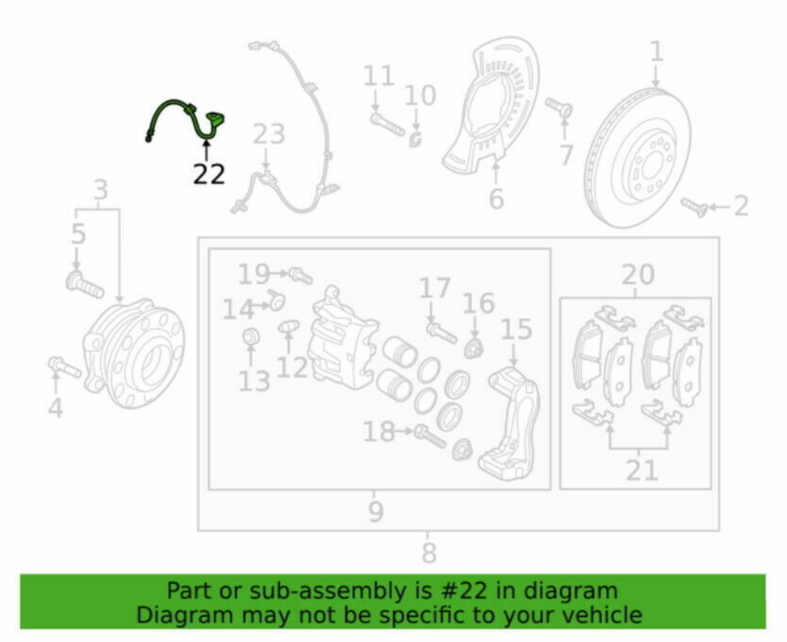 OEM 58731-D3000/D3500 Front/Left Brake Hose Fedex/Ups for Kia Sportage ...