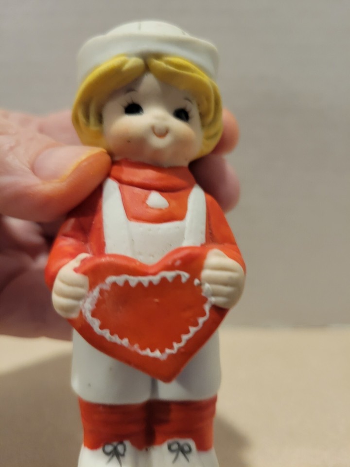 Vintage Enesco Lucy Riggs Valentine Kid Figurine | eBay
