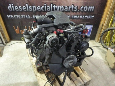 2005 GMC 2500 3500 6.6 LLY DIESEL ENGINE VIN (2) EXC RUNNER 166K MILES ...