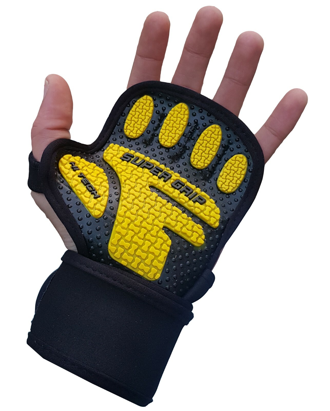 HEXA PRO GLOVES WEIGHT LIFTING FITNESS CROSS FIT TRAINING BODYBUILDING ...