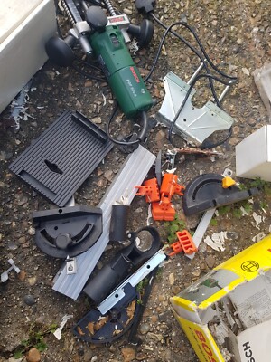 Pro router table CLM1000RTa, table kit & Bosch POF 500a 1/4 Router ...