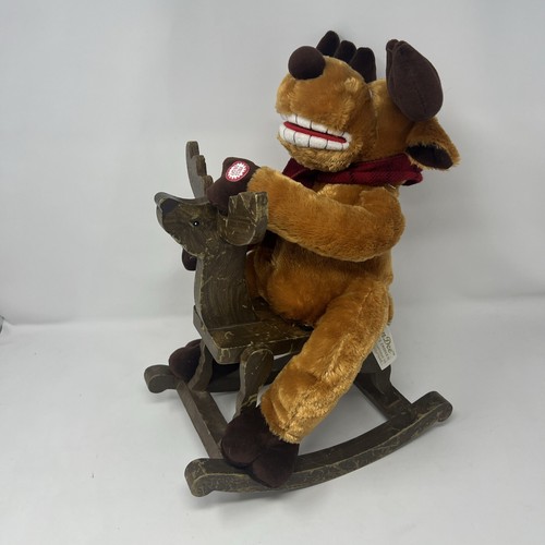 Dan Dee Rocking Horse Singing Moose Grandma Got Run Over by a Reindeer ...